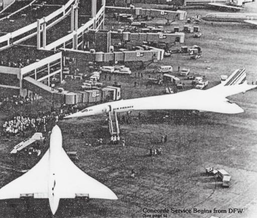 Field Trip - Supersonic Concordes at the Dallas-Fort Worth Airport