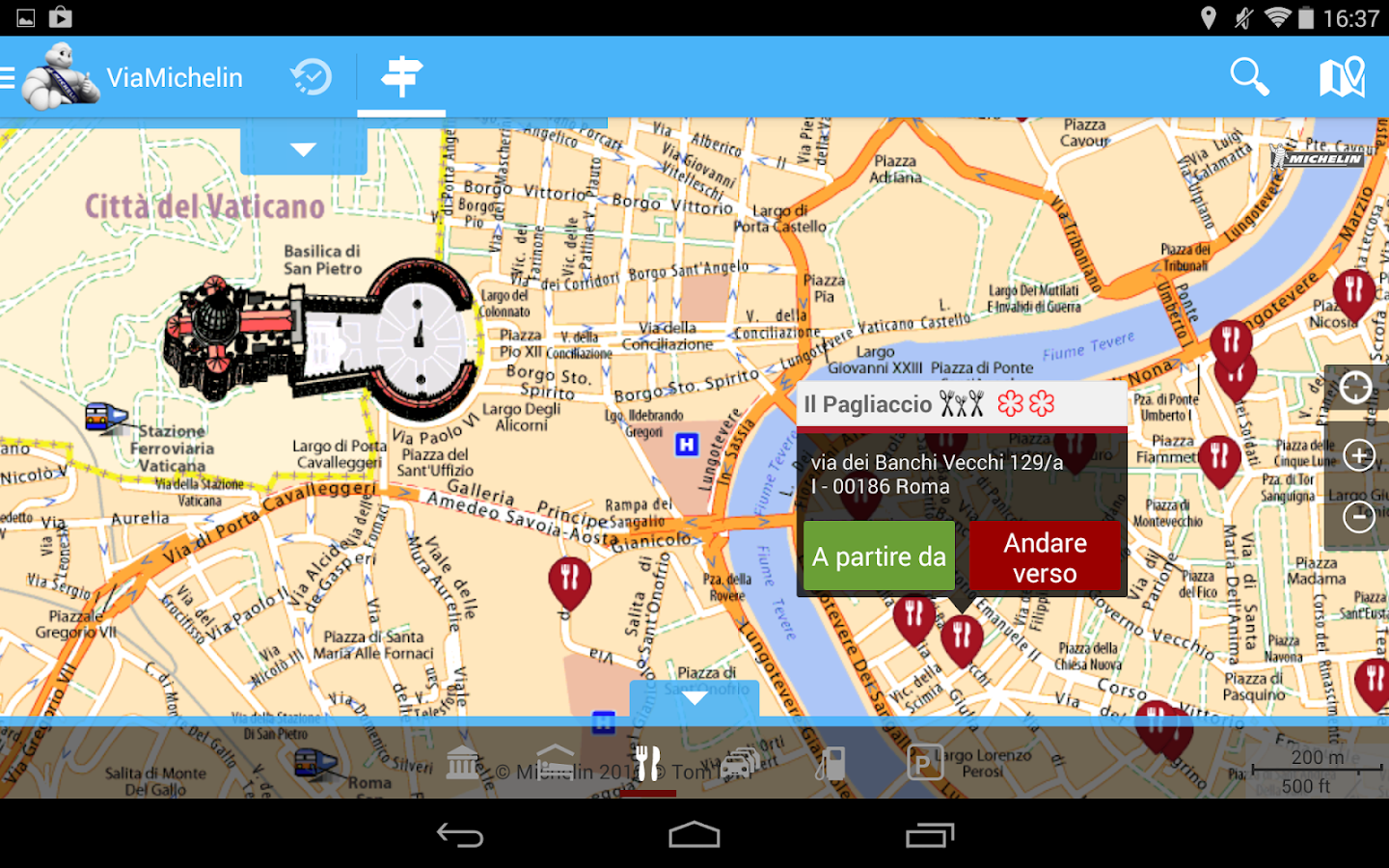 ViaMichelin - Percorsi e mappe - App Android su Google Play