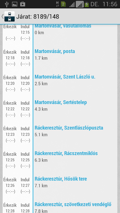 Menetrendek.hu - Android Apps on Google Play