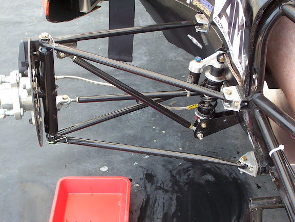 Flattened A arm tubing