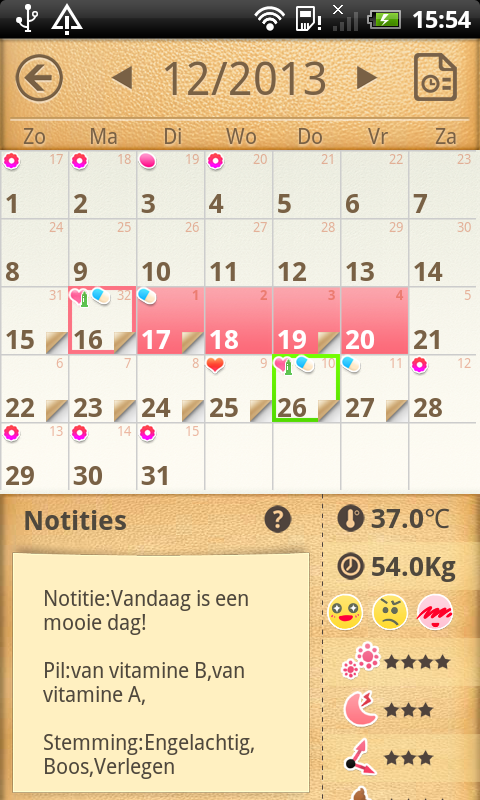Cyclus Kalender-Period Tracker - Android-apps op Google Play