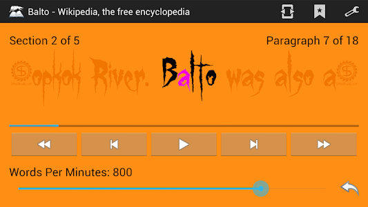 Balto Speed Reading Free – Speed reading app supporting MANY formats ...