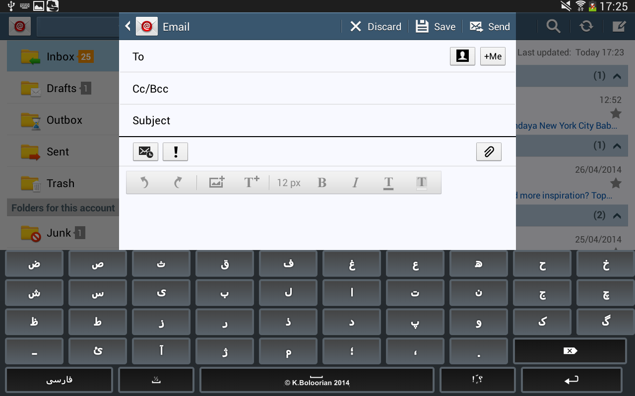 Farsi Keyboard - Google Play'de Android Uygulamaları