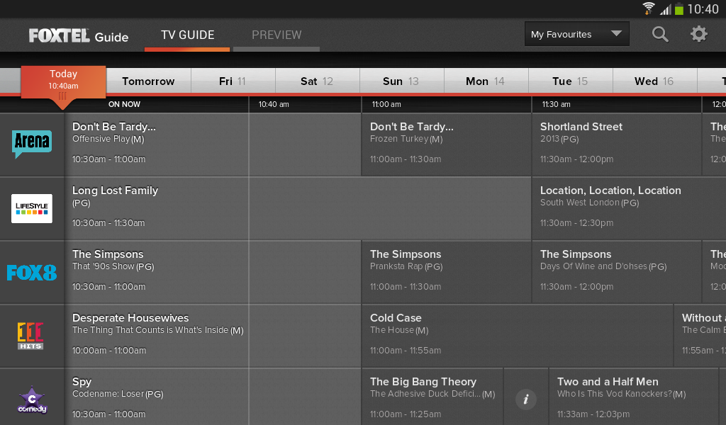 Foxtel Guide - Android Apps on Google Play