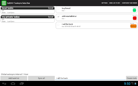 CalDAV TaskSync beta – Syncs and manages your tasks and todo lists from your server using CalDAV ...