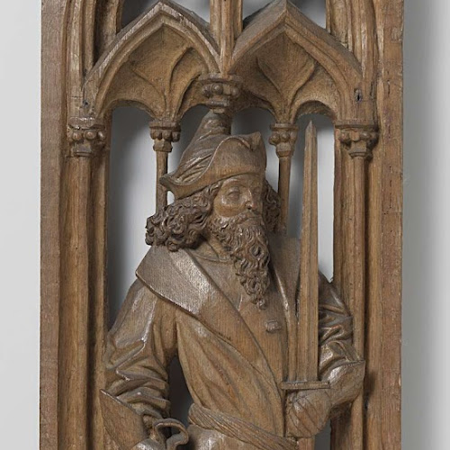 Panelen van een orgelkast uit de Sint-Vituskerk in Naarden, Jan van ...