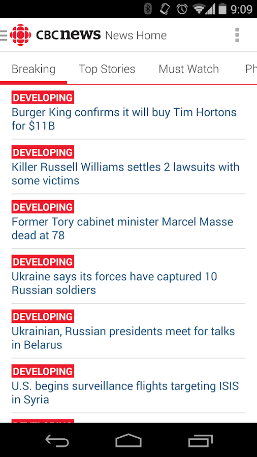 CBC News - Android Apps on Google Play