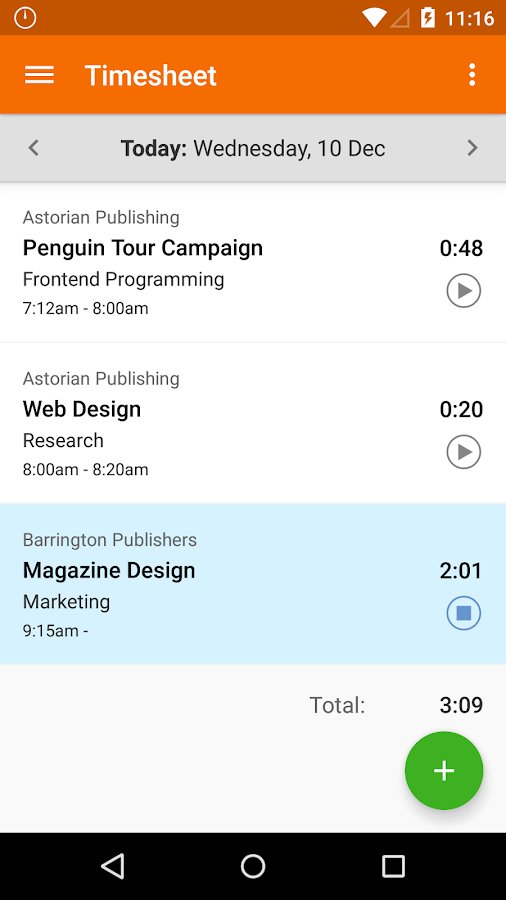 Harvest Time Tracker - Android Apps on Google Play