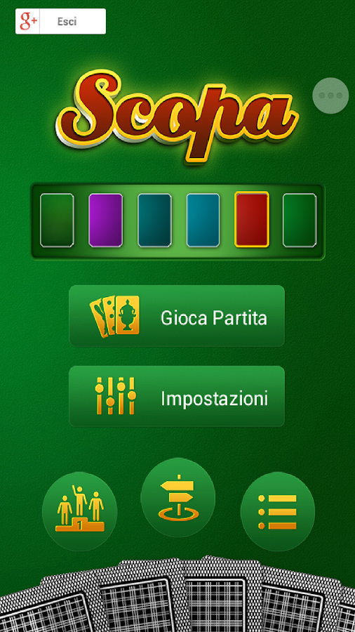 Scopa Italiana Gratis - App Android su Google Play