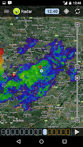 Meteor (Weather) » Meteoradar – View of meteorological radar data that ...