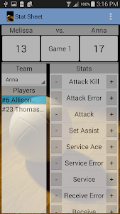 Volleyball Stats – Enter volleyball statistics easily with the ...