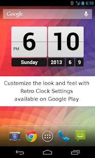 Retro Clock Widget - Android Apps on Google Play