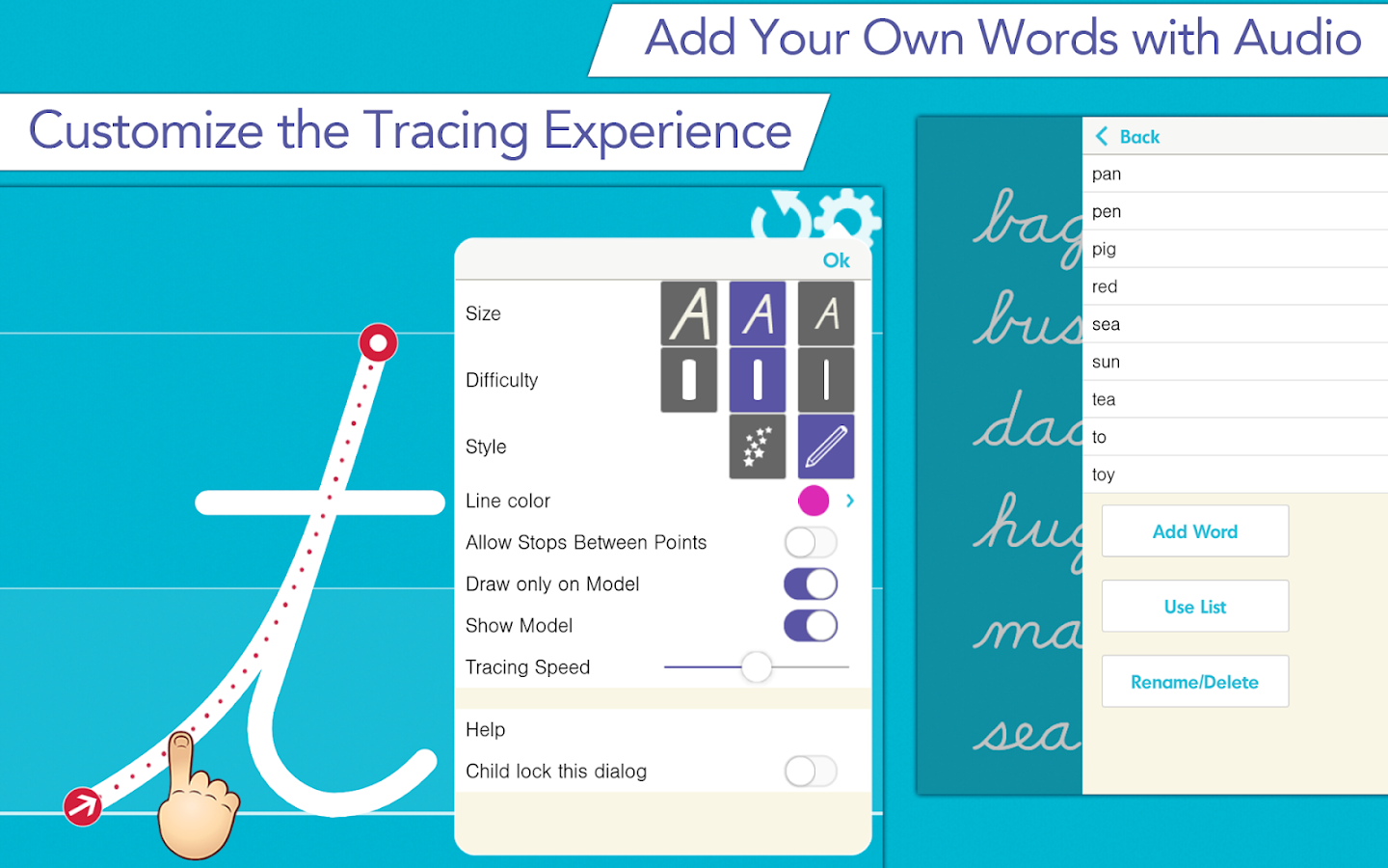 Cursive Writing Wizard Letters - Android Apps on Google Play