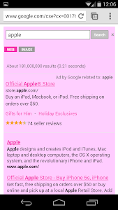 Pink Search for Google™ – A fun and colorful way to search the web in ...