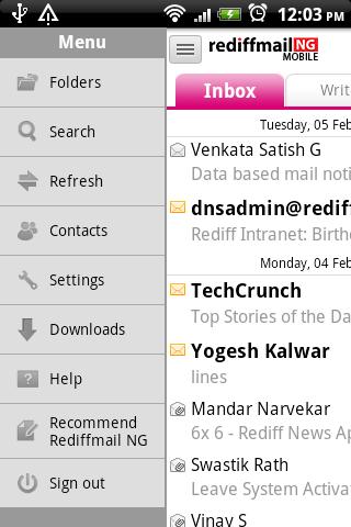 Rediffmail NG - Android Apps on Google Play
