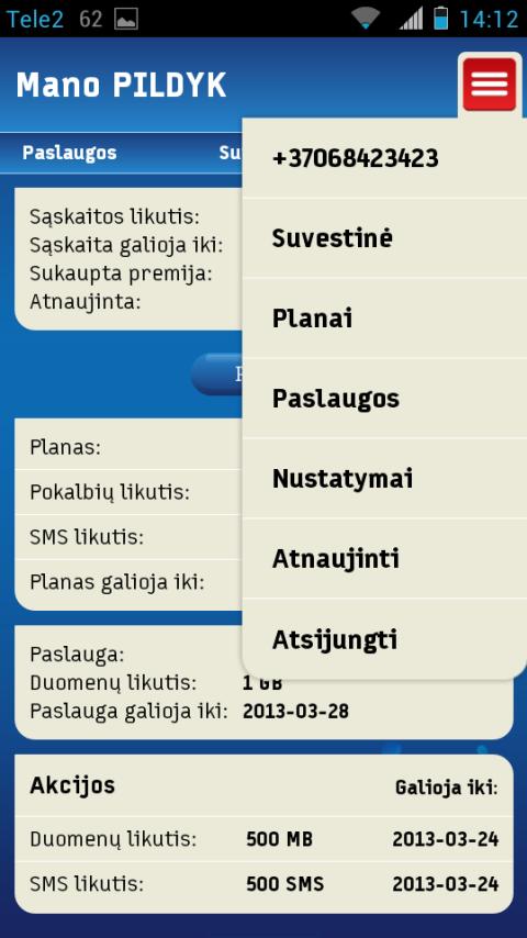 Mano PILDYK - „Android“ programos „Google Play“