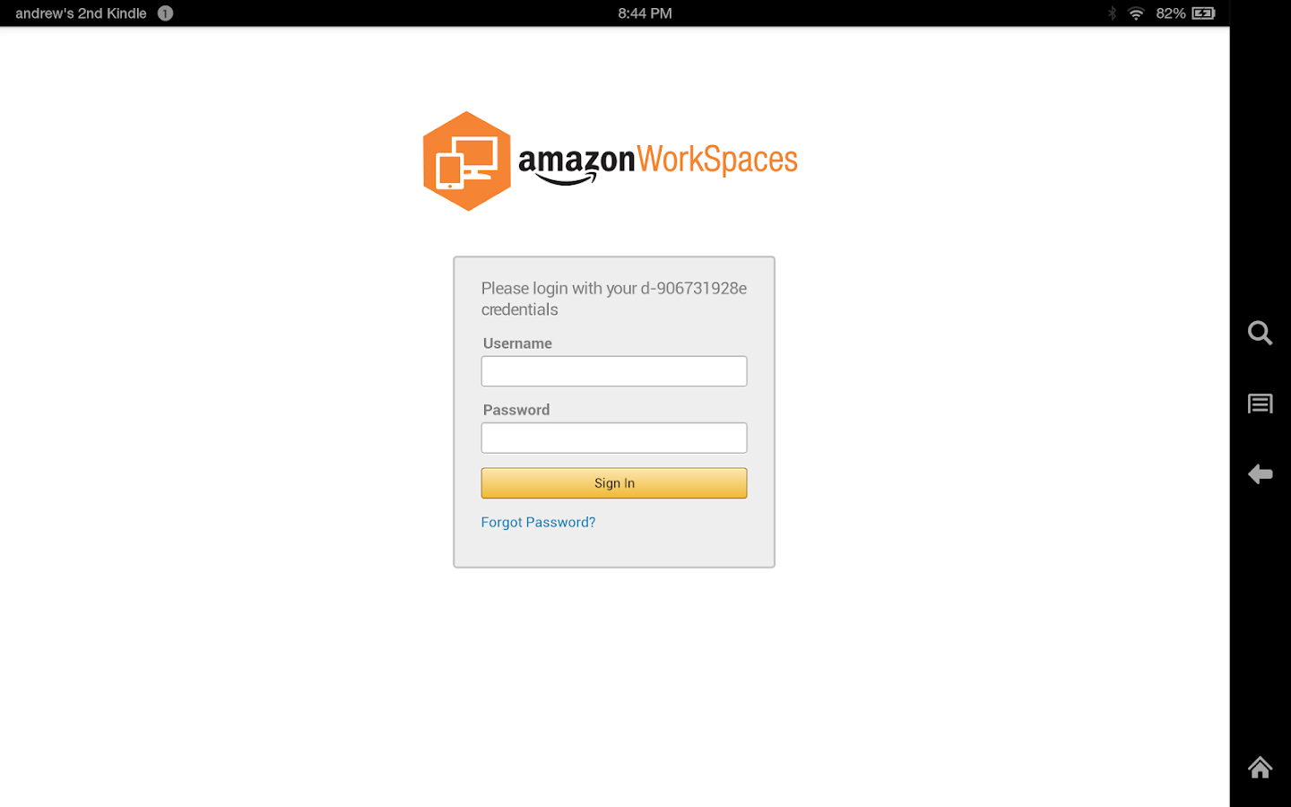Amazon WorkSpaces - Google Play의 Android 앱