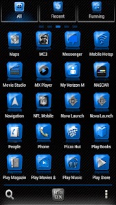 Slick Launcher Theme Blue – Slick Icon Theme – Android Personalization Apps