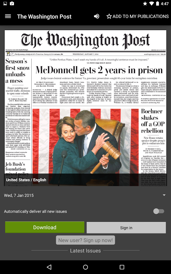 PressReader - Android Apps on Google Play