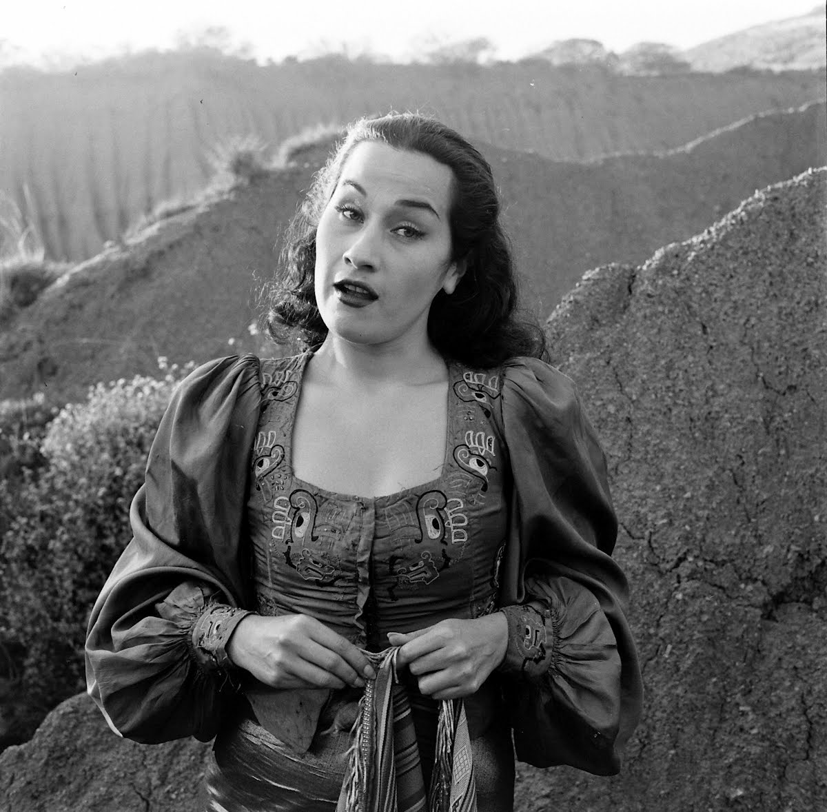Yma Sumac, Peruvian Singer - Peter Stackpole — Google Arts & Culture
