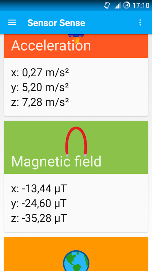 Sensor Sense (sensors) - Android Apps on Google Play