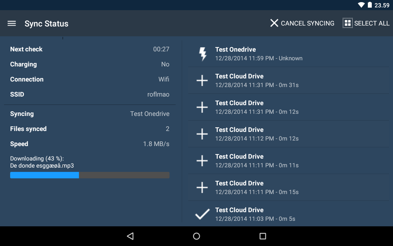 FolderSync - Google Play の Android アプリ