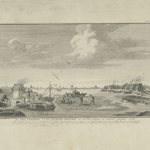 Zoutwinning in Zeeland, ca. 1600, Jan Caspar Philips, naar Cornelis ...