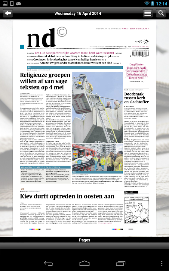 Nederlands Dagblad - Android-apps op Google Play