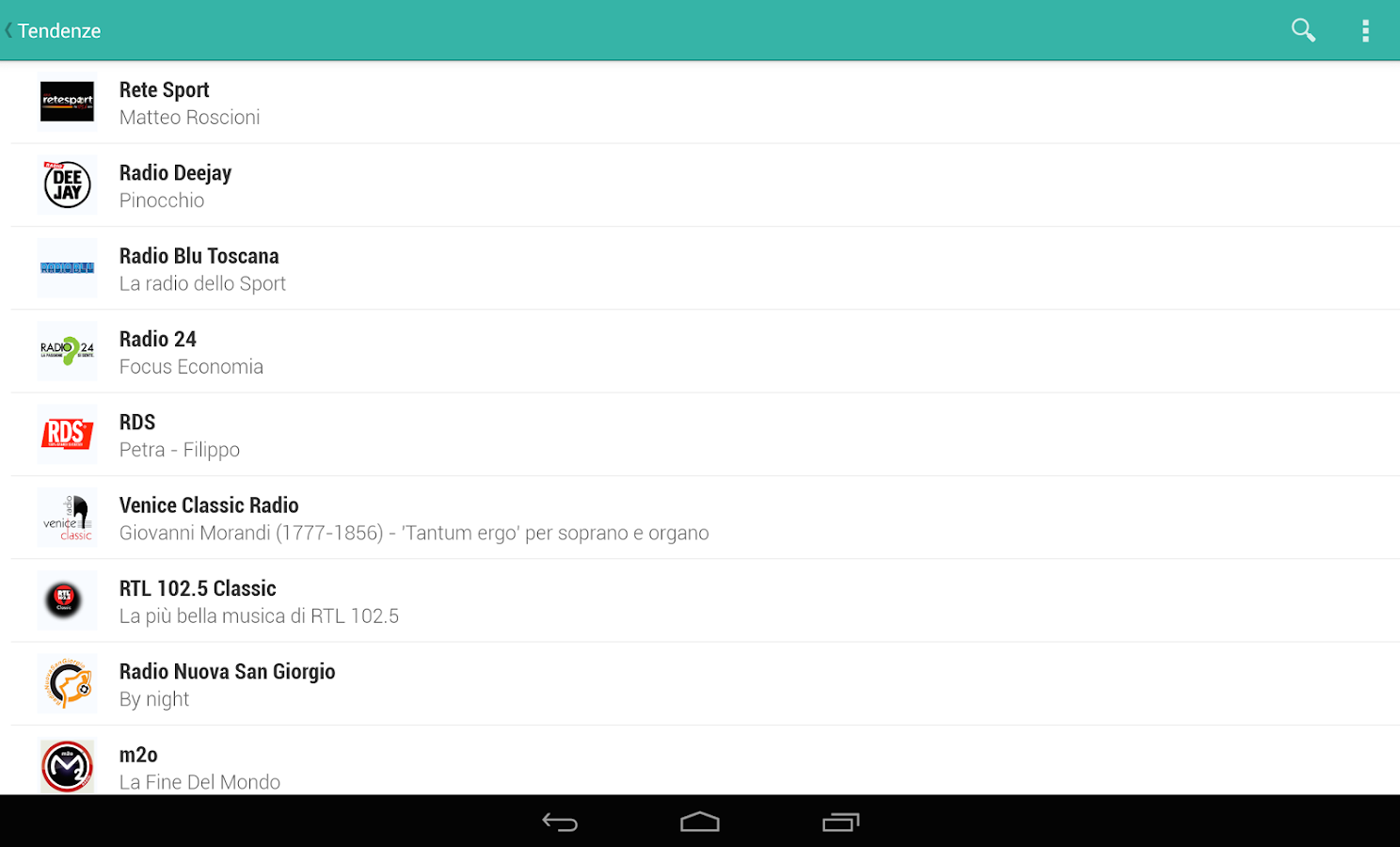 TuneIn Radio Pro - App Android su Google Play