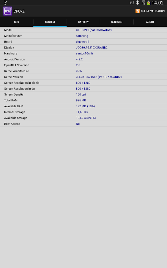 CPU-Z - Aplicaciones Android en Google Play