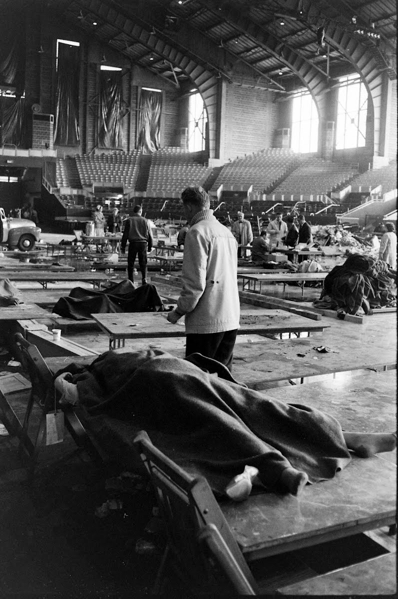 Indianapolis Coliseum Explosion - Francis Miller — Google Arts & Culture