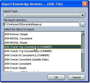 SOA Infrastructure: Setting up Oracle Data Integrator (ODI) with Change Data Capture (CDC ...