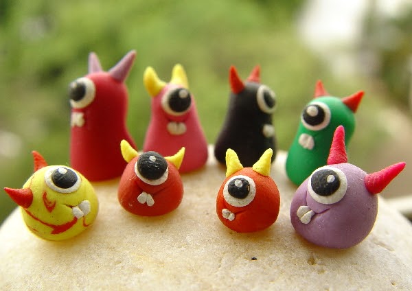 Easy Clay Monsters