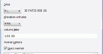 De Audiobewerker: FAT32 format, GUI - Windows