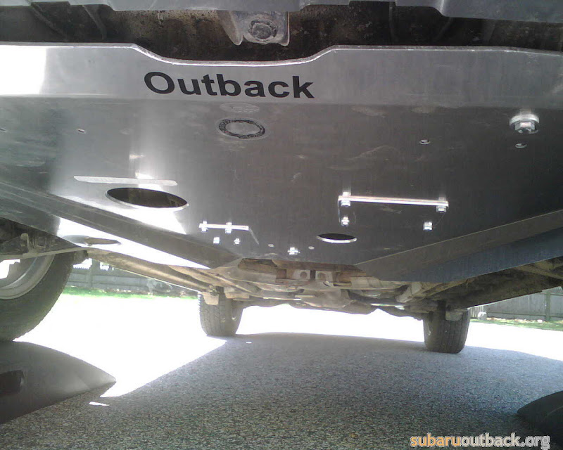 full bash plate treatment for the underbody | Subaru Outback Forums