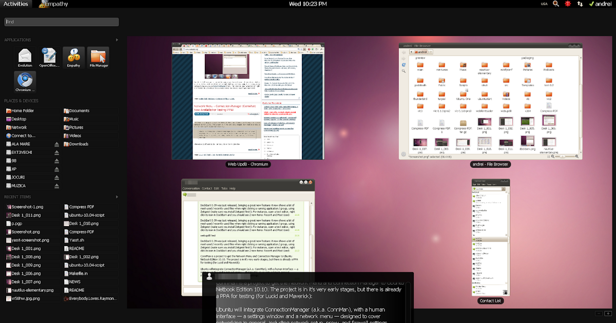 GNOME Shell 2.31.2 Released [Screenshots] ~ Web Upd8: Ubuntu / Linux blog