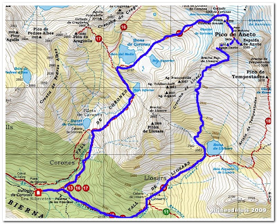 Un paseo por el Pirineo: Arista Sur de Aneto y recorrido por sus satélites