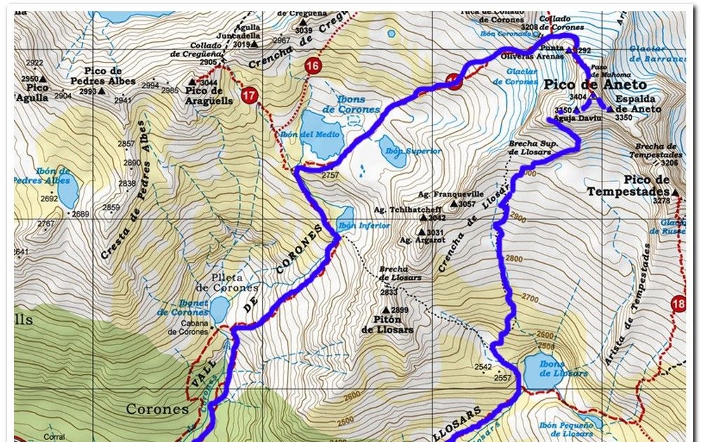 Un paseo por el Pirineo: Arista Sur de Aneto y recorrido por sus satélites