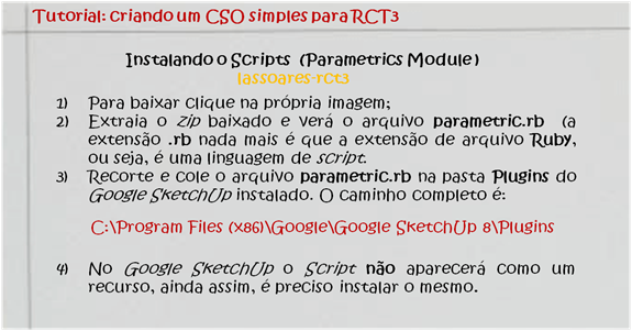 Tutorial: criando um CSO para RCT3 (Etapa A) ~ Lassoares-rct3