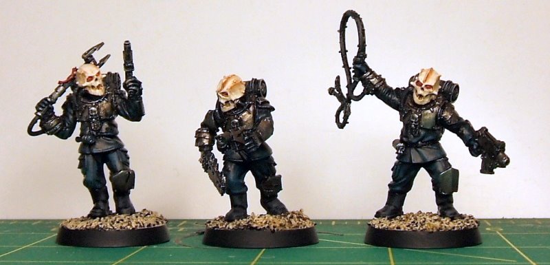 elotsip 40K: Chaos Renegade Militia Enforcers (Commissars)