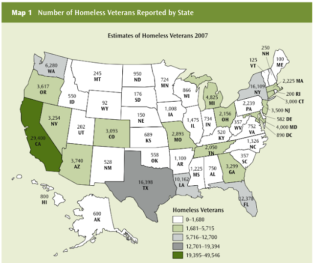 alli kraus: Data on Homeless Veterans
