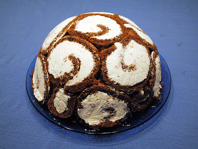 Swiss Swirl Ice Cream Cake (Daring Bakers) | A Recipe For Living