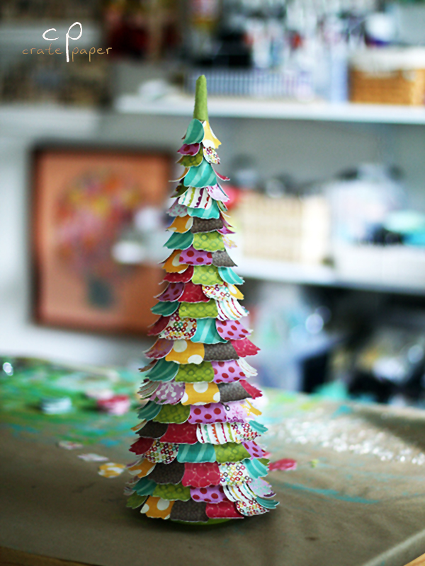 Un árbol de Navidad colorido - Diy Navidad I - Una Mosca en la Luna