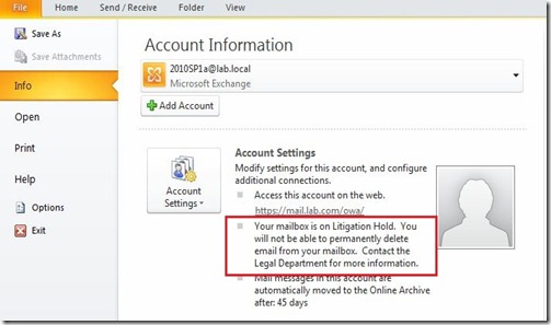 Microsoft UC and other stuff...: Exploring Litigation and Retention ...