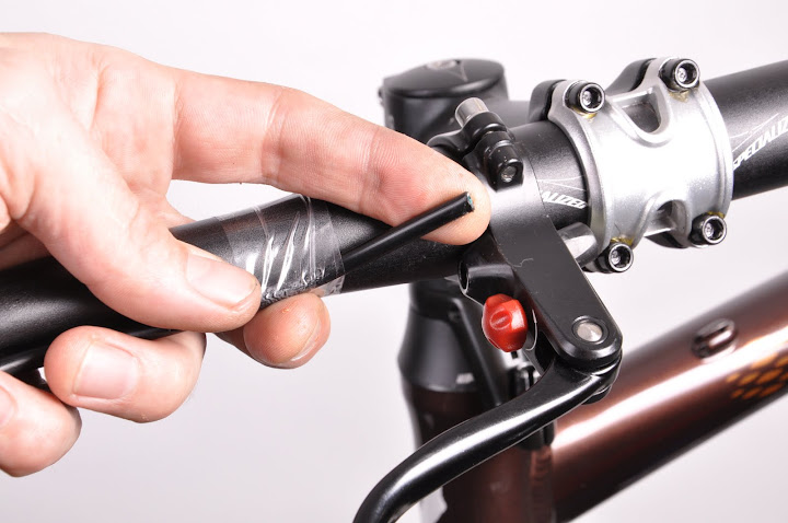 Red knob on crosstop levers - Weight Weenies