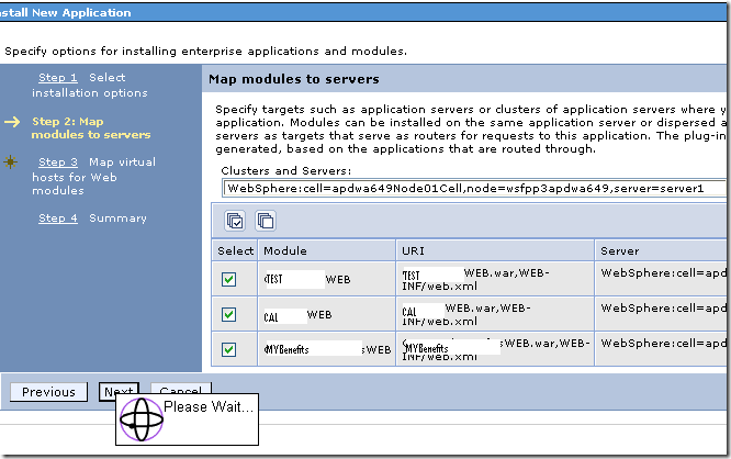 WAS - WebSphere Application Server : How to Install/Deploy EAR in IBM RAD Admin Console