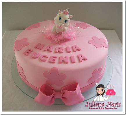 Torta decorada de la gata marie - Imagui