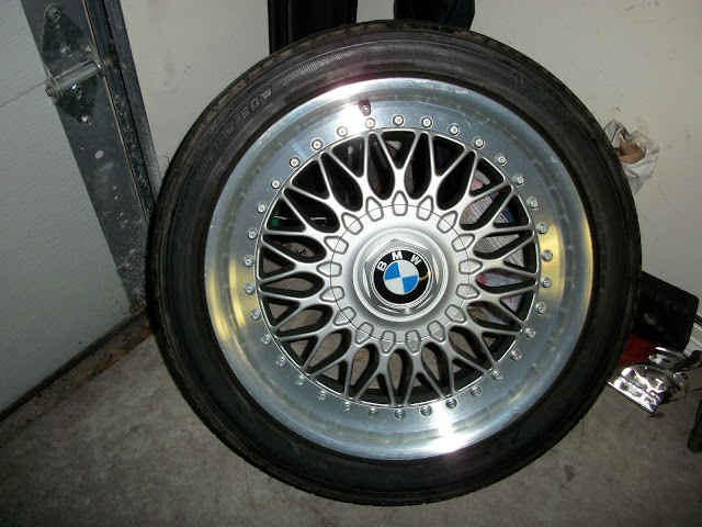 VERY RARE BBS Style 5 e36 fitment 17x7.5 et41 rims