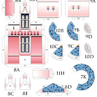 MAQUETA DE CASTILLO PARA RECORTAR Y MONTAR