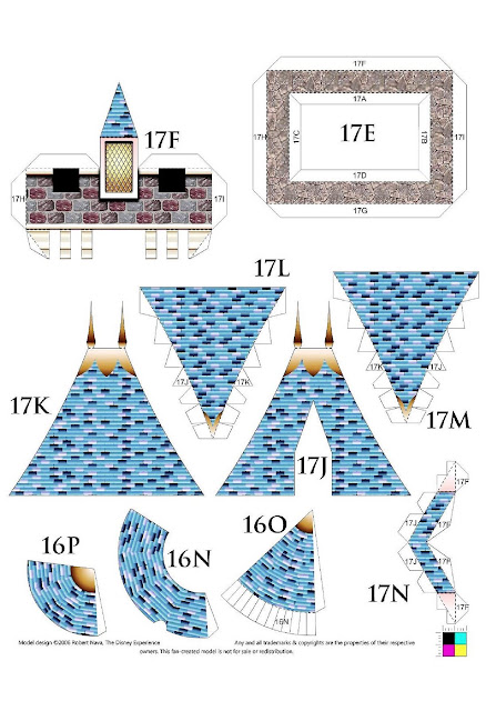 MAQUETA DE CASTILLO PARA RECORTAR Y MONTAR
